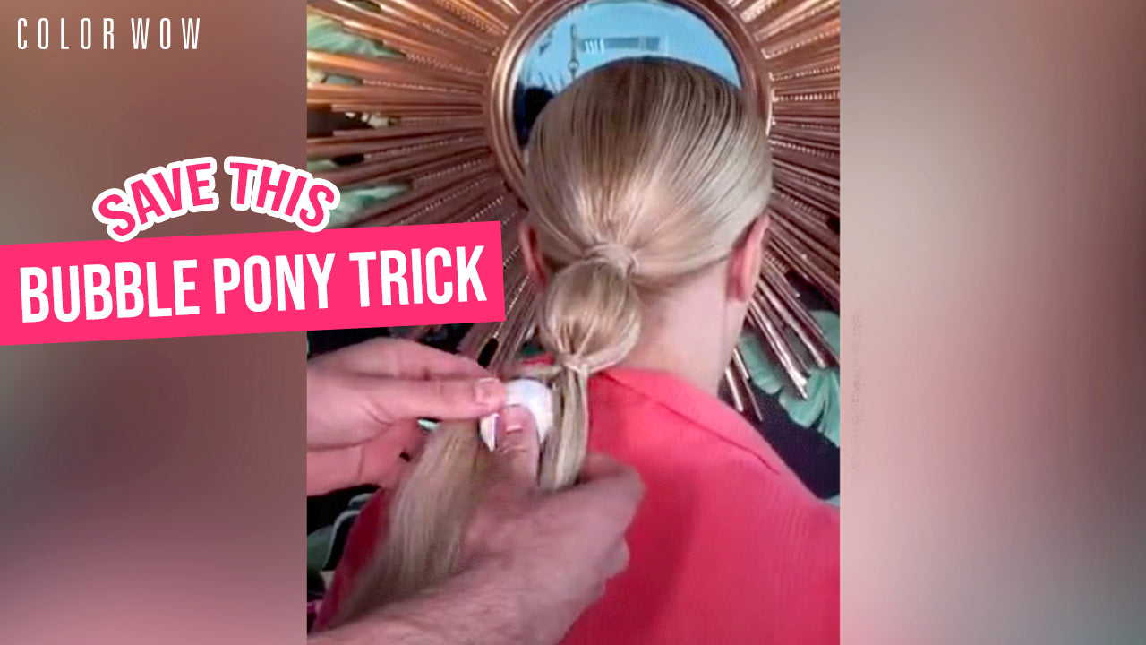 Easy Hairstyles: Bubble Braid Tutorial – Color Wow UK