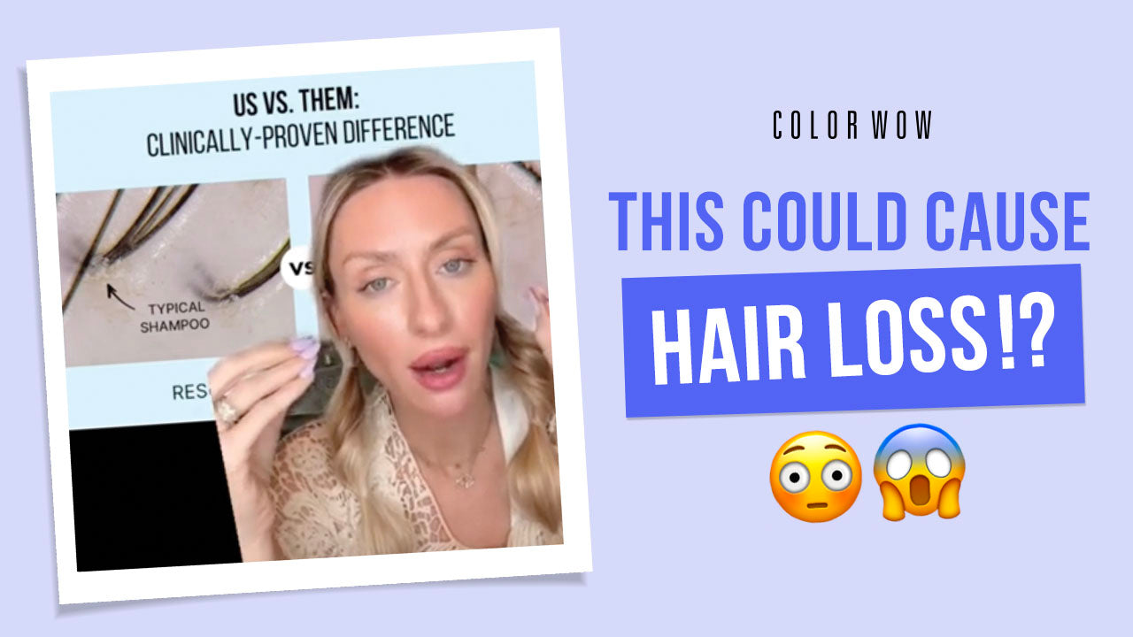Why Is My Hair Greasy? Tips to Help Greasy Hair | Color Wow – Color Wow UK