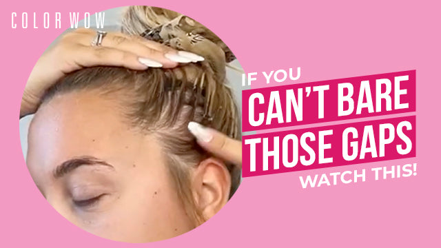 Disguise Hair Thinning: Color Wow Root Cover Up – Color Wow UK