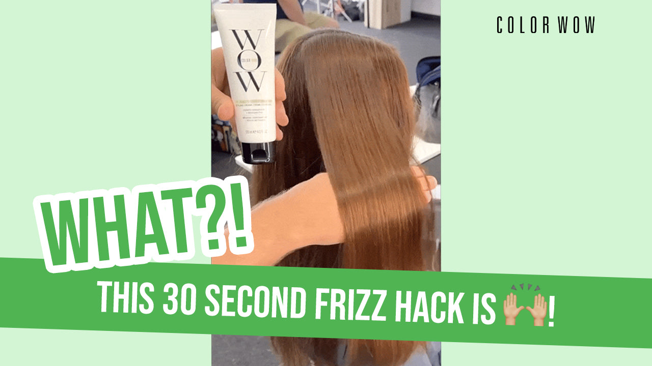 Wow One Minute Transformation | From Puffy to Glossy – Color Wow UK
