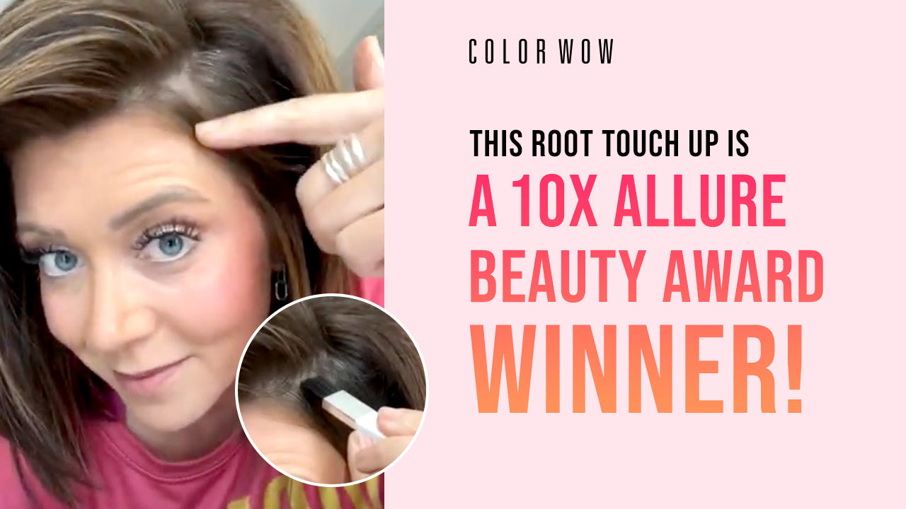 How to Cover Gray Hairs with Root Cover Up – Color Wow UK