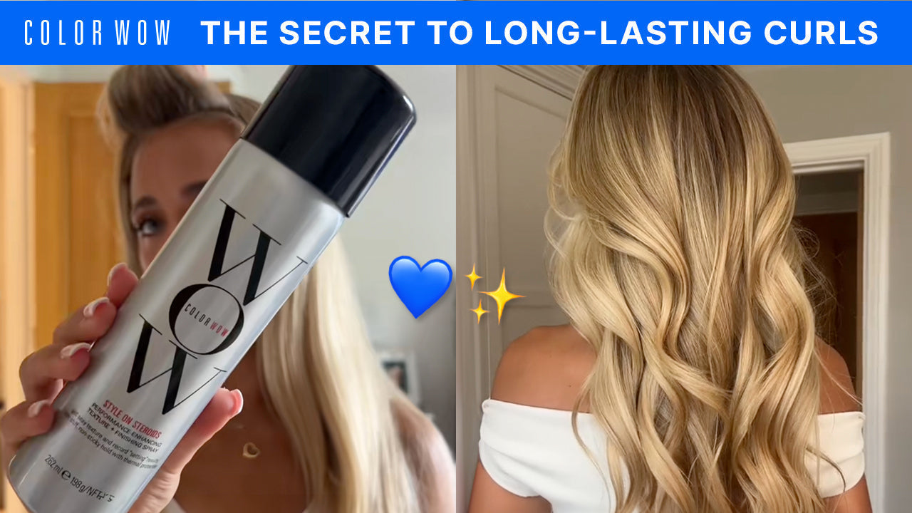 Curls Keep Dropping? You Need Style on Steroids – Color Wow UK