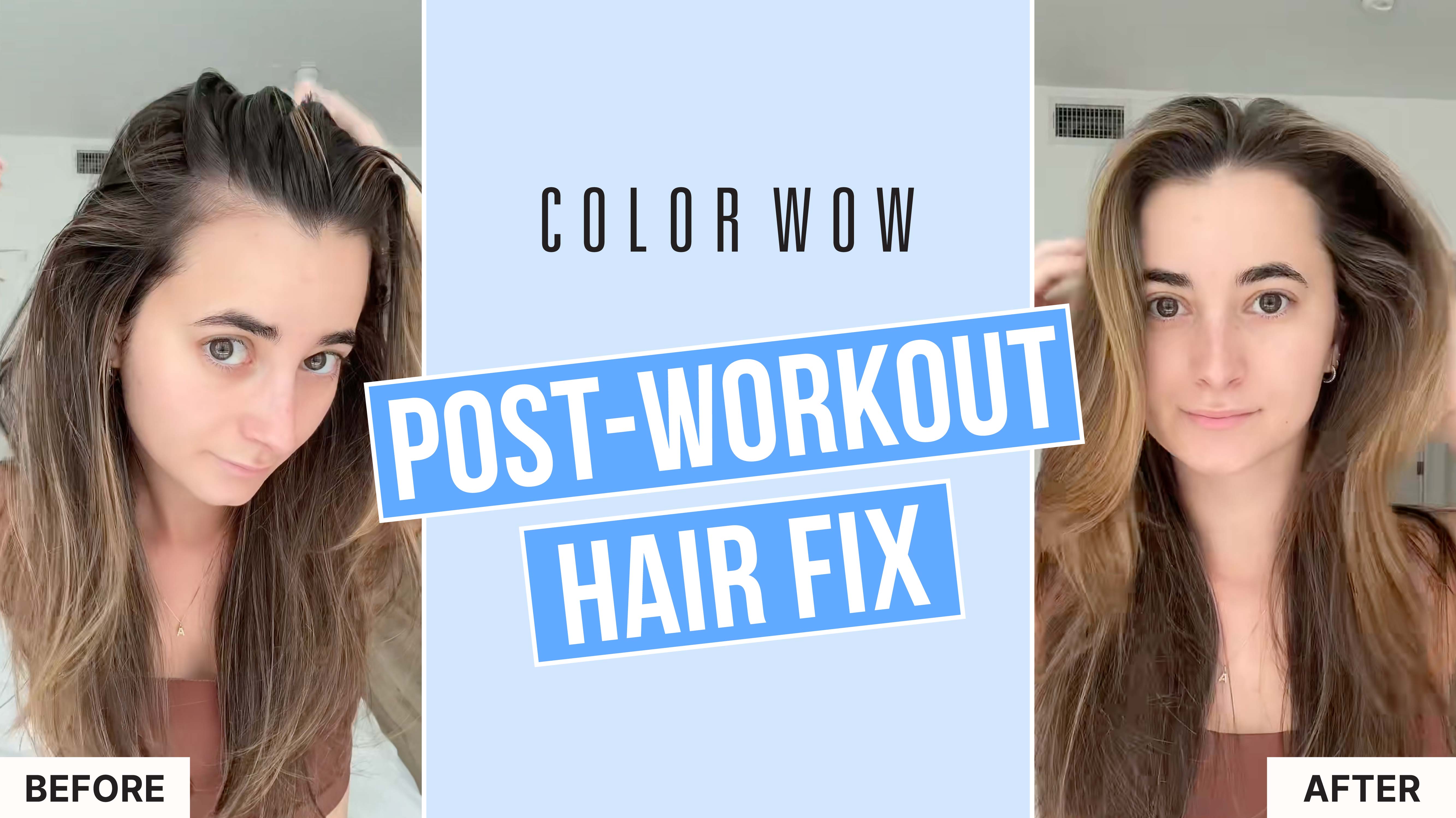 Greasy Post-Gym Hair? Insta-WOW Fixes It Instantly – Color Wow UK