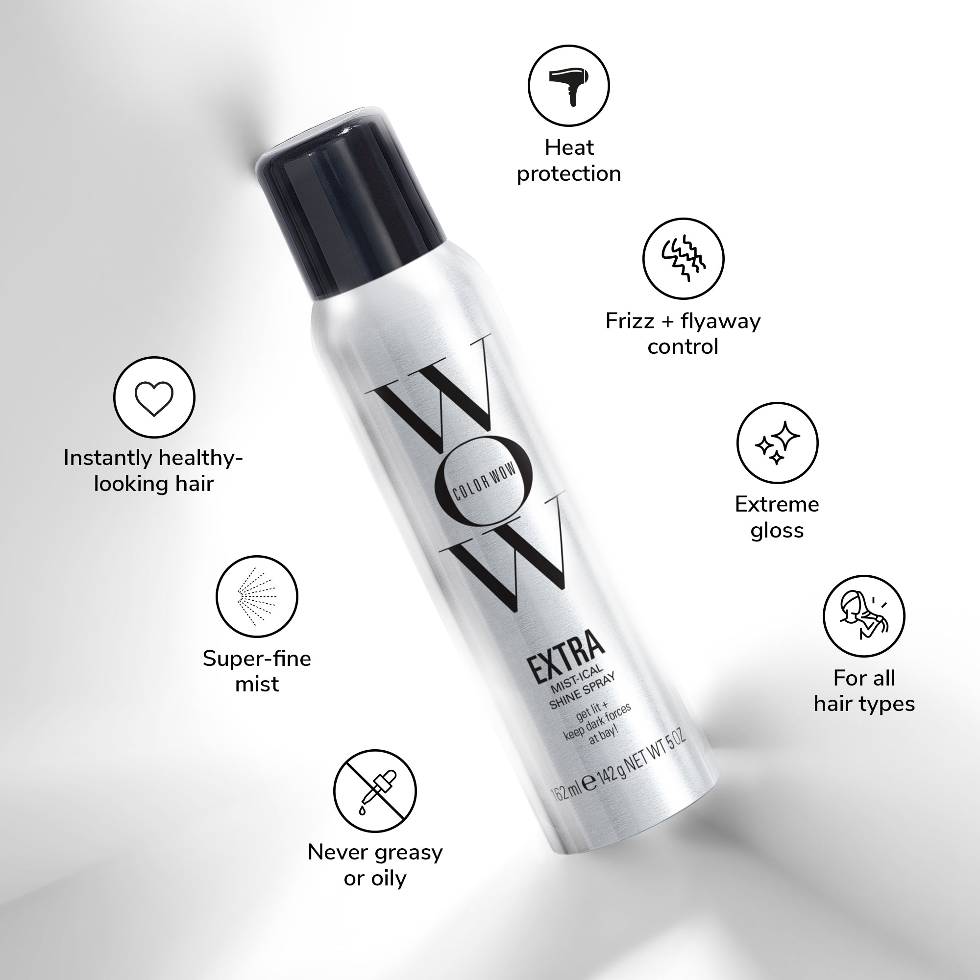 Color Wow Shine Spray | Extra Mist-ical Hair Shine Spray – Color Wow UK