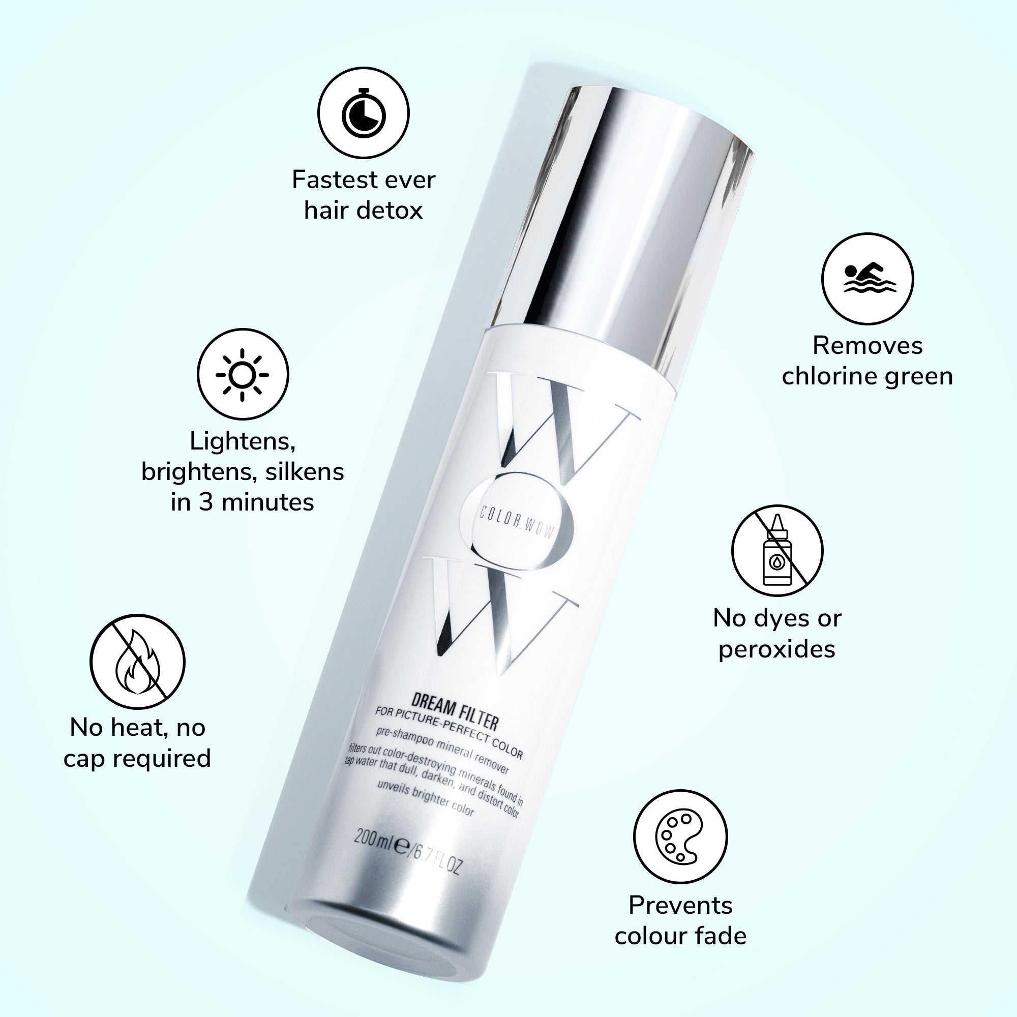 Dream Filter | Mineral Remover & Hard Water Hair Treatment – Color Wow UK